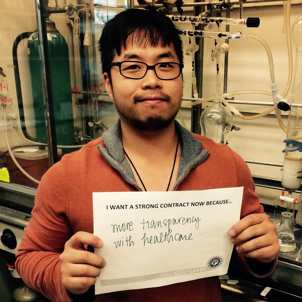 GEU-UAW member Kendrick Lao | Labor Notes