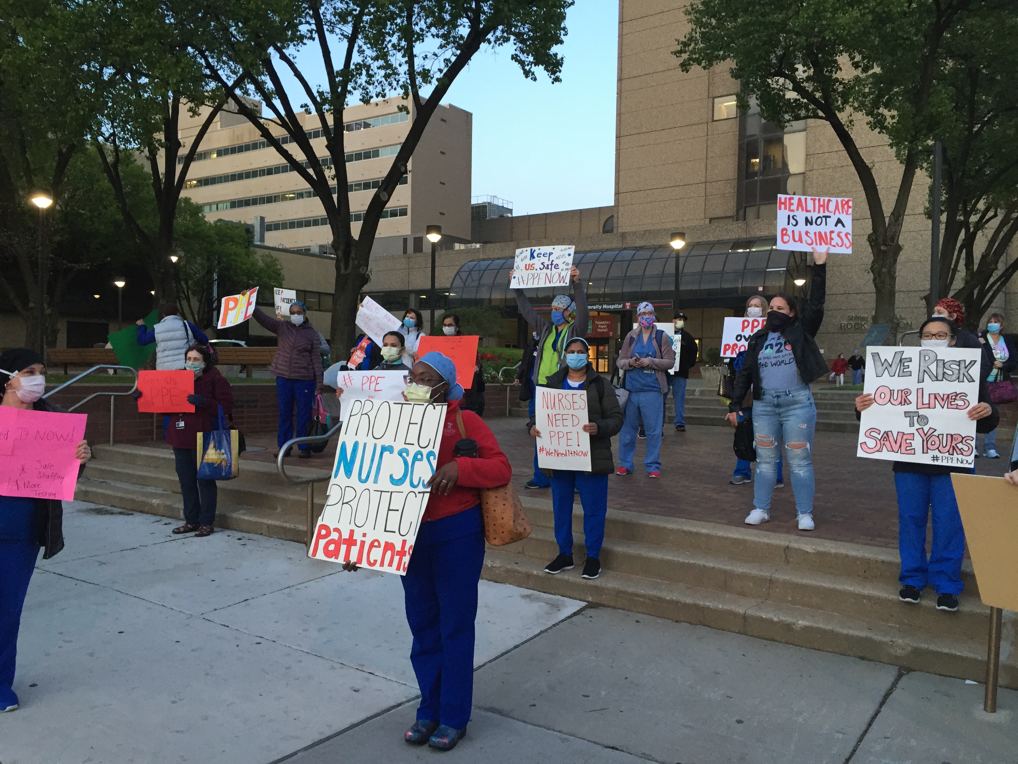 Nurses Across the U.S. Protest Dangerous Conditions and For-Profit ...