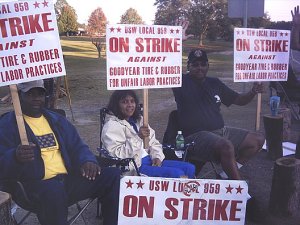 Steelworkers Strike Goodyear Tire To Stop Plant Closings and Givebacks ...