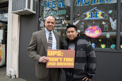 Big Brown Waves White Flag | Labor Notes