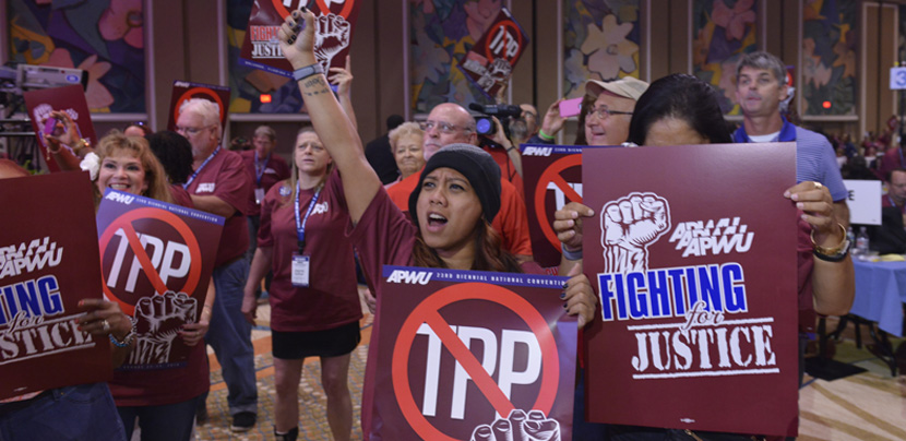 This October, All Hands On Deck to Stop the TPP | Labor Notes