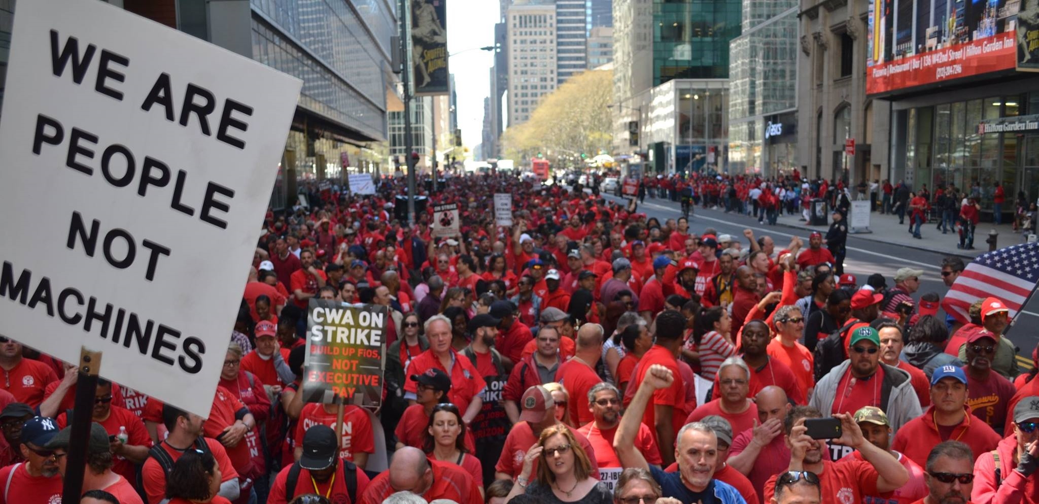 On the Line with Verizon Strikers | Labor Notes