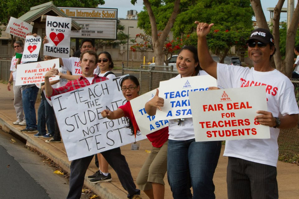 Hawaii Teachers Unleash Work-to-Rule Campaign | Labor Notes