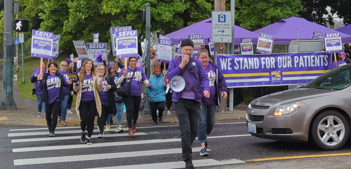 Record-Setting Strike Moves Kaiser the Old-Fashioned Way | Labor Notes