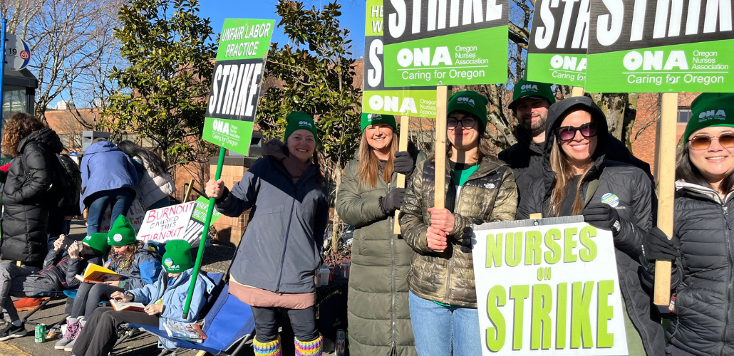 Oregon Nurses Reject Proposal, Keep Striking | Labor Notes