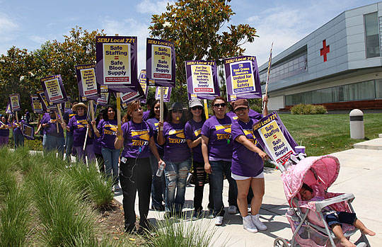 Seven Unions Coordinate Six-State Strike, Red Cross Responds with ...